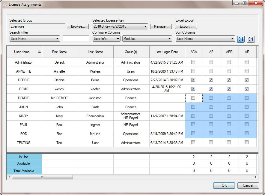 Manage License Keys – Hubble v24