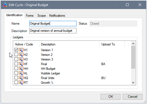 Cycle Setup – Hubble v24