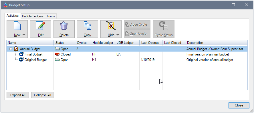 Introduction to Budgeting and Planning – Hubble v24