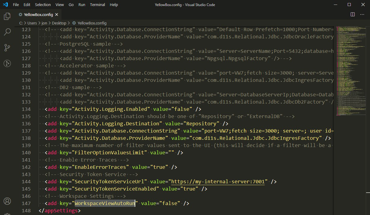Web Workspaces: Default Behavior Configuration and Optimization – Hubble v24